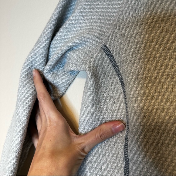 Stio | Tops | Stio Light Gray Thermop Fleece Snap Neck Pullover Top S ...